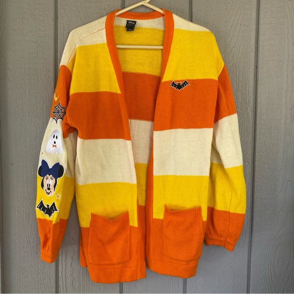 Disney | Sweaters | Disney Her Universe Candy Corn Orange And Yellow ...